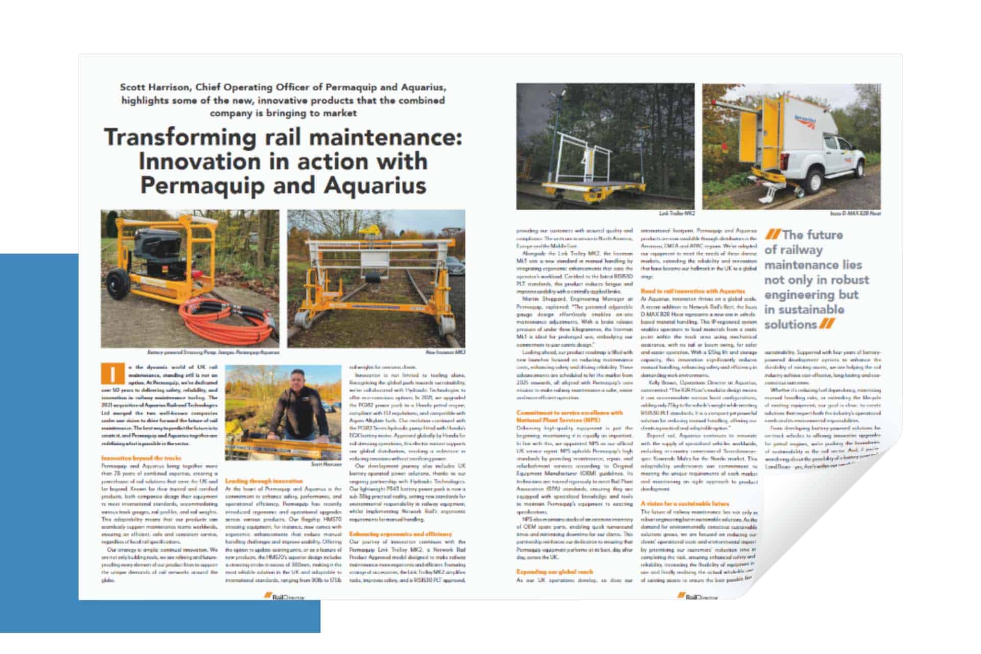 Scott Harrison Shares Insights on Rail Maintenance Innovation in Rail ...